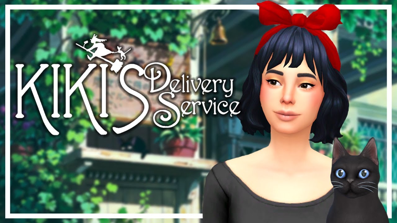Kiki's Delivery Service Sims 4 CAS - YouTube