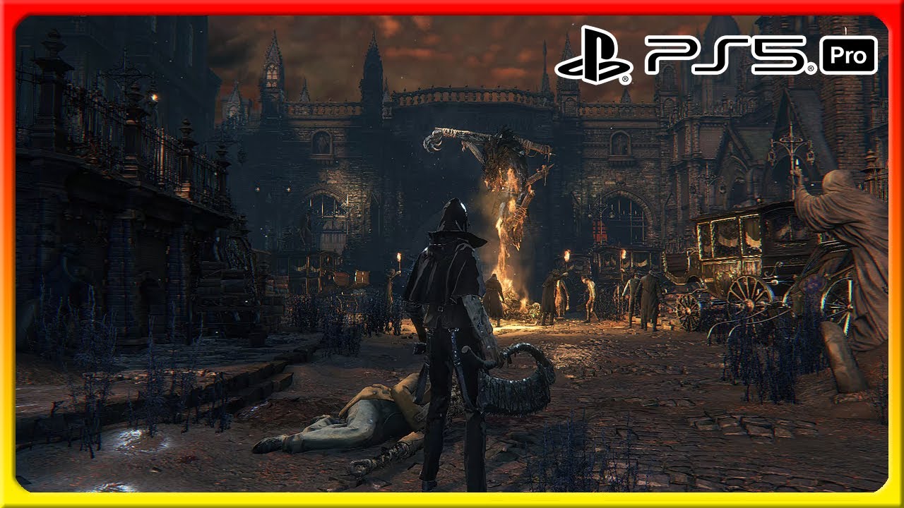 Bloodborne Gameplay PS5 PRO - YouTube