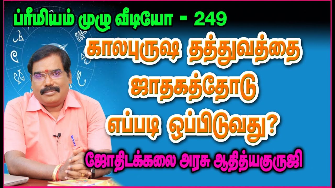 KAALA PURUSHA THATHUVA EXPLANATION -காலபுருஷ தத்துவத்தை ஜாதகத்தோடு ...
