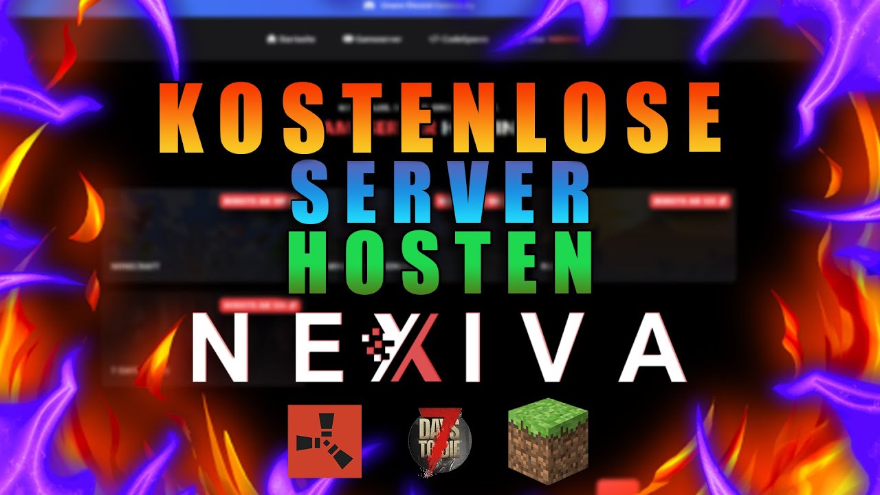 🔥 KOSTENLOSE Server für Minecraft, Rust & mehr! 💻 | Den besten Hosting ...