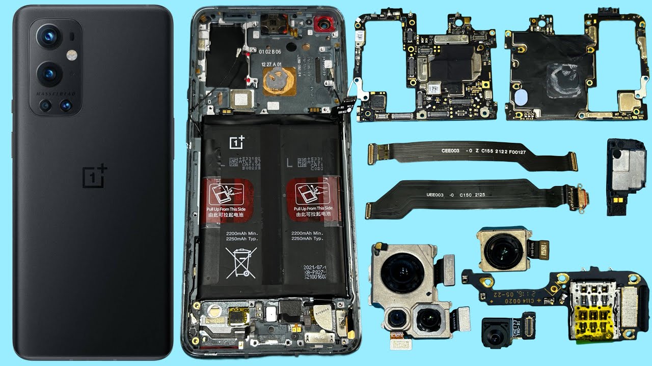 Oneplus 9 pro disassembly / oneplus 9 pro back glass replacement ...