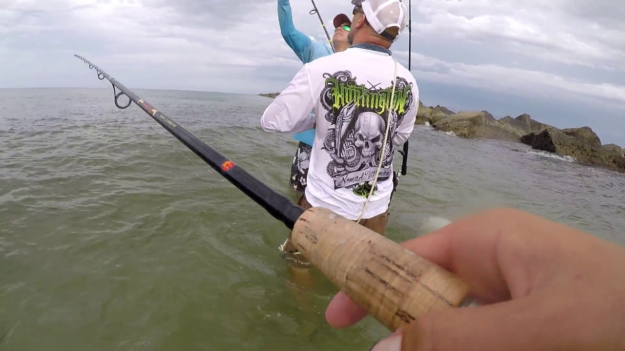 Fishing The Mullet Run - YouTube