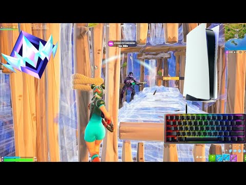 PS5 Keyboard and Mouse Fortnite *RANKED* W-Key Gameplay(4K 120FPS ...