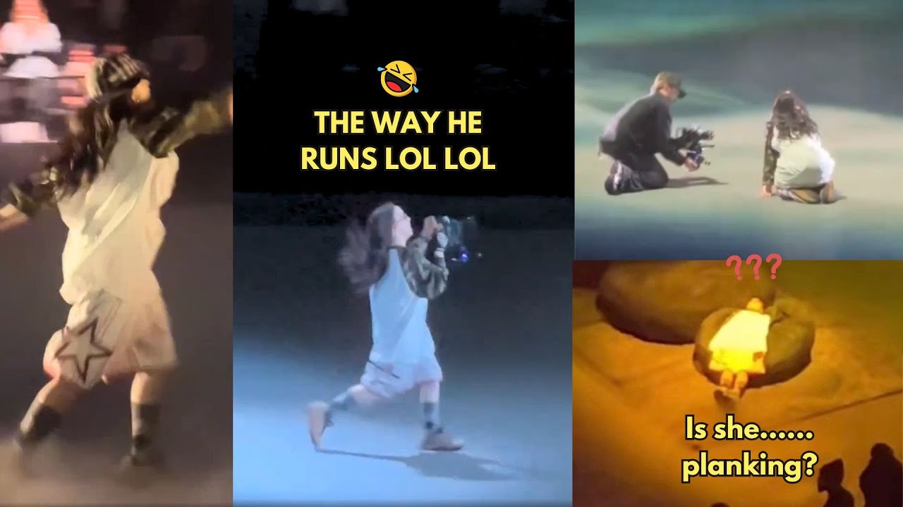 Billie Eilish having fun at HIT ME HARD AND SOFT listening party like ...