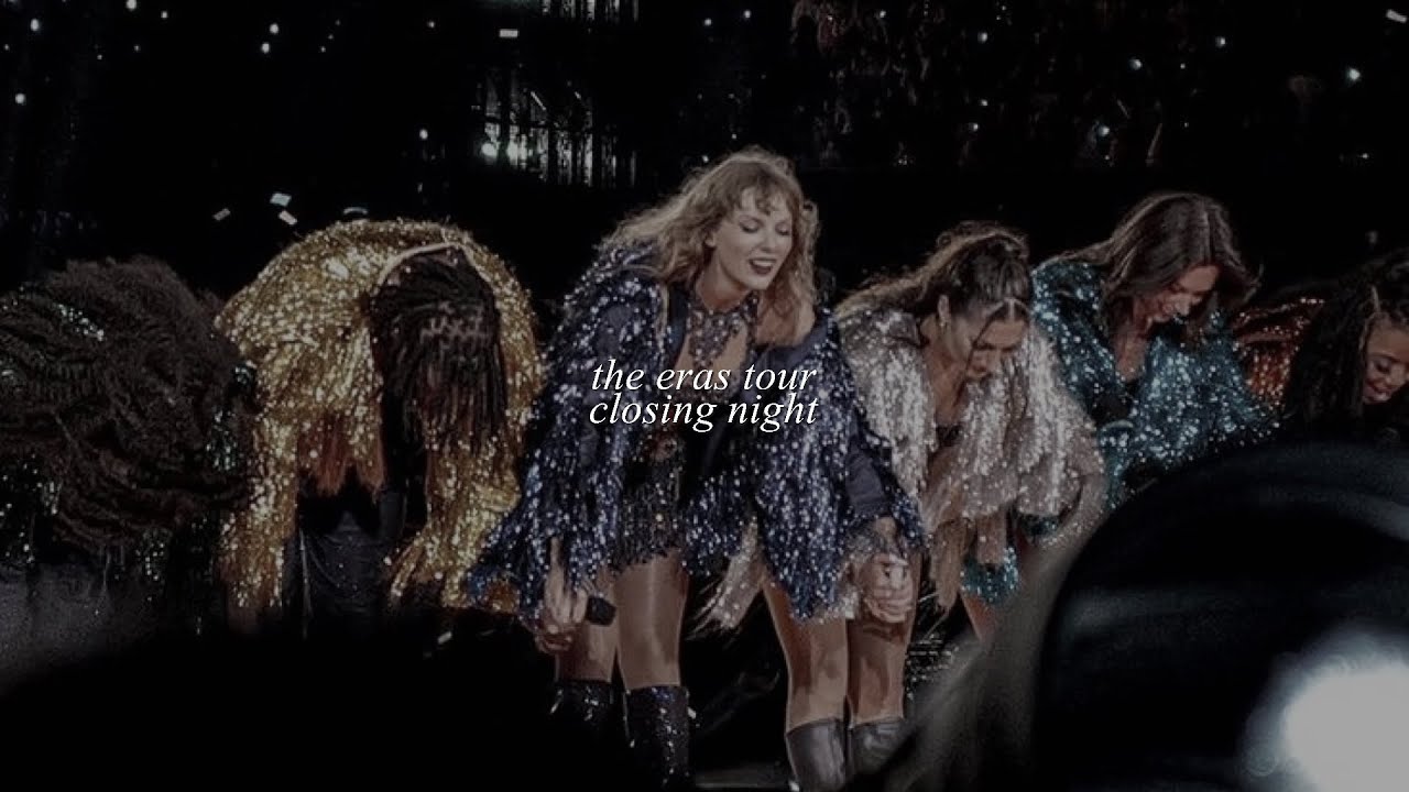 the eras tour closing night scene pack - YouTube