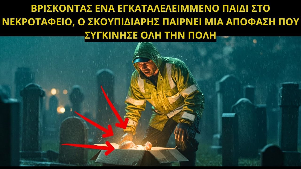 ΣΚΟΥΠΙΔΙΑΡΗΣ ΒΡΙΣΚΕΙ ΕΓΚΑΤΑΛΕΛΕΙΜΜΕΝΟ ΠΑΙΔΙ ΣΤΟ ΝΕΚΡΟΤΑΦΕΙΟ, ΚΑΙ ΑΥΤΟ ...