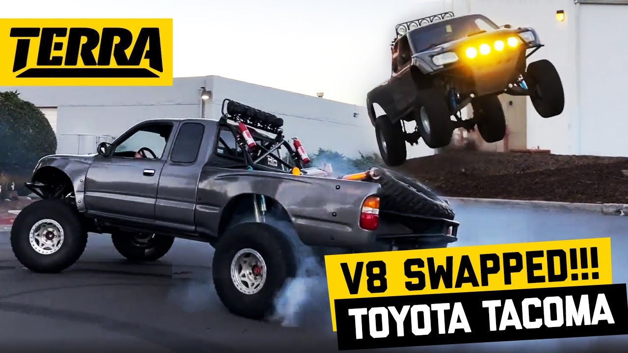 LS1 Swapped 1st Gen Toyota Tacoma! | BUILT TO DESTROY - YouTube