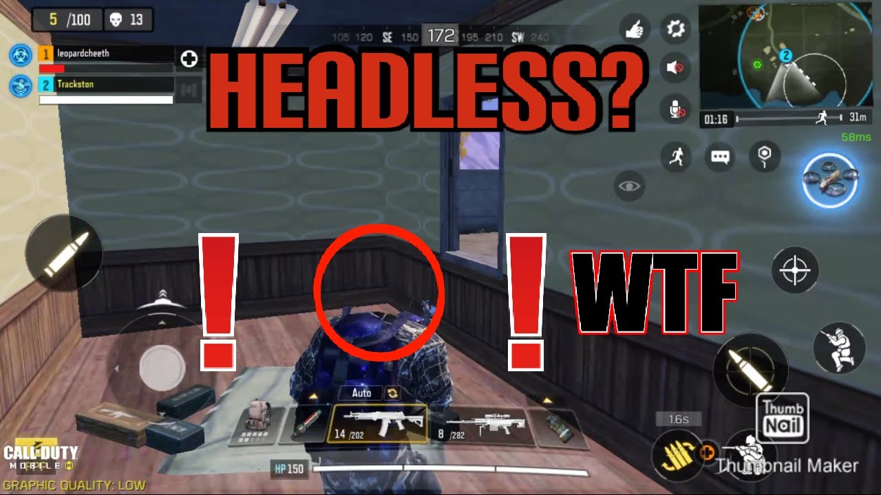 A Headless Bug? || CoD Gameplay || Battle Royale || - YouTube