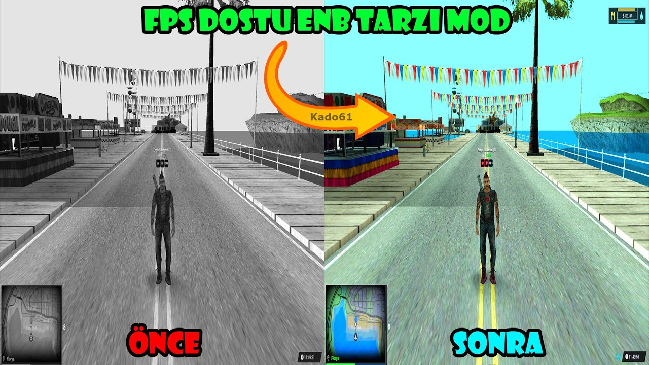 MTA FPS DÜŞÜRMEYEN ENB TARZI MOD KURULUMU - YouTube