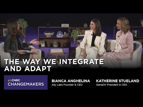 Aily Labs' Bianca Anghelina and GeneDx's Katherine Stueland on AI | CNBC Changemakers Summit 2025
