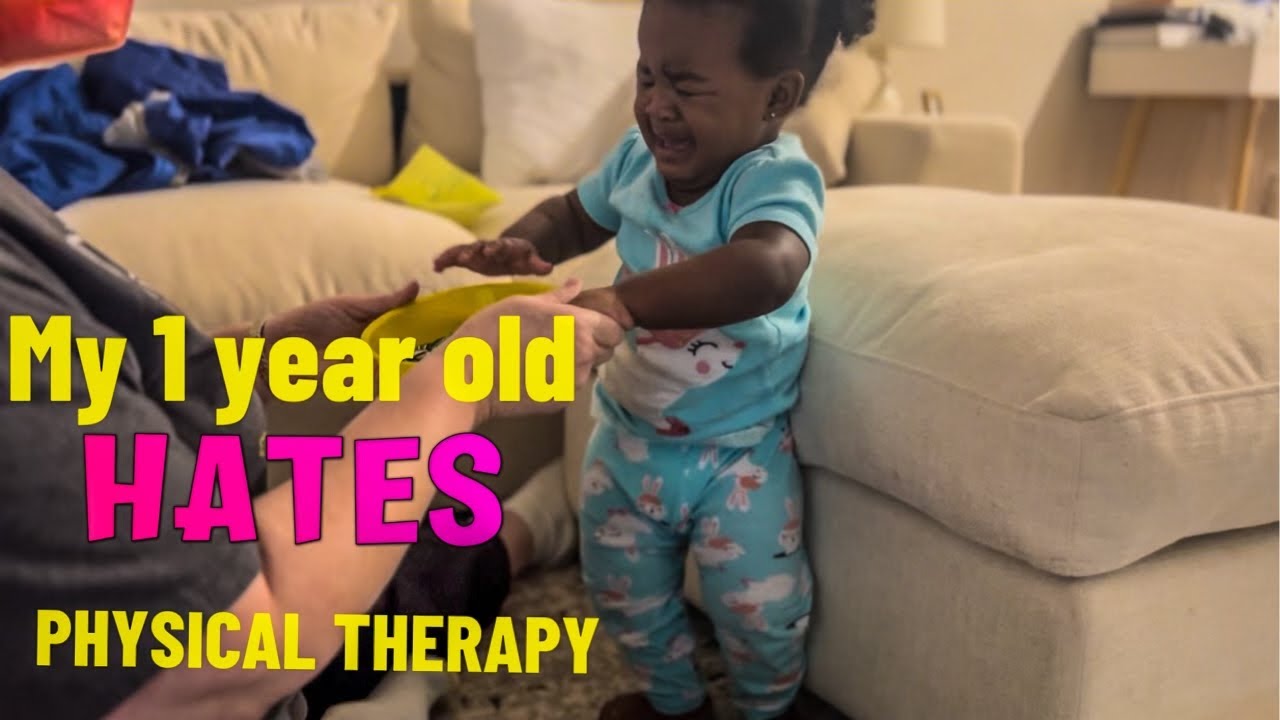 MOM VLOG | 1 year old Physical Therapy Session | Gym Session | Toddler ...