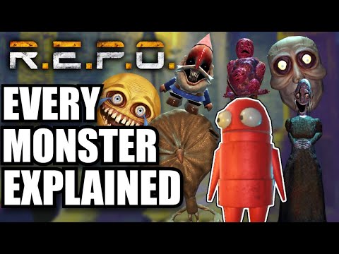 ALL R.E.P.O. MONSTERS EXPLAINED │ TIPS + TRICKS