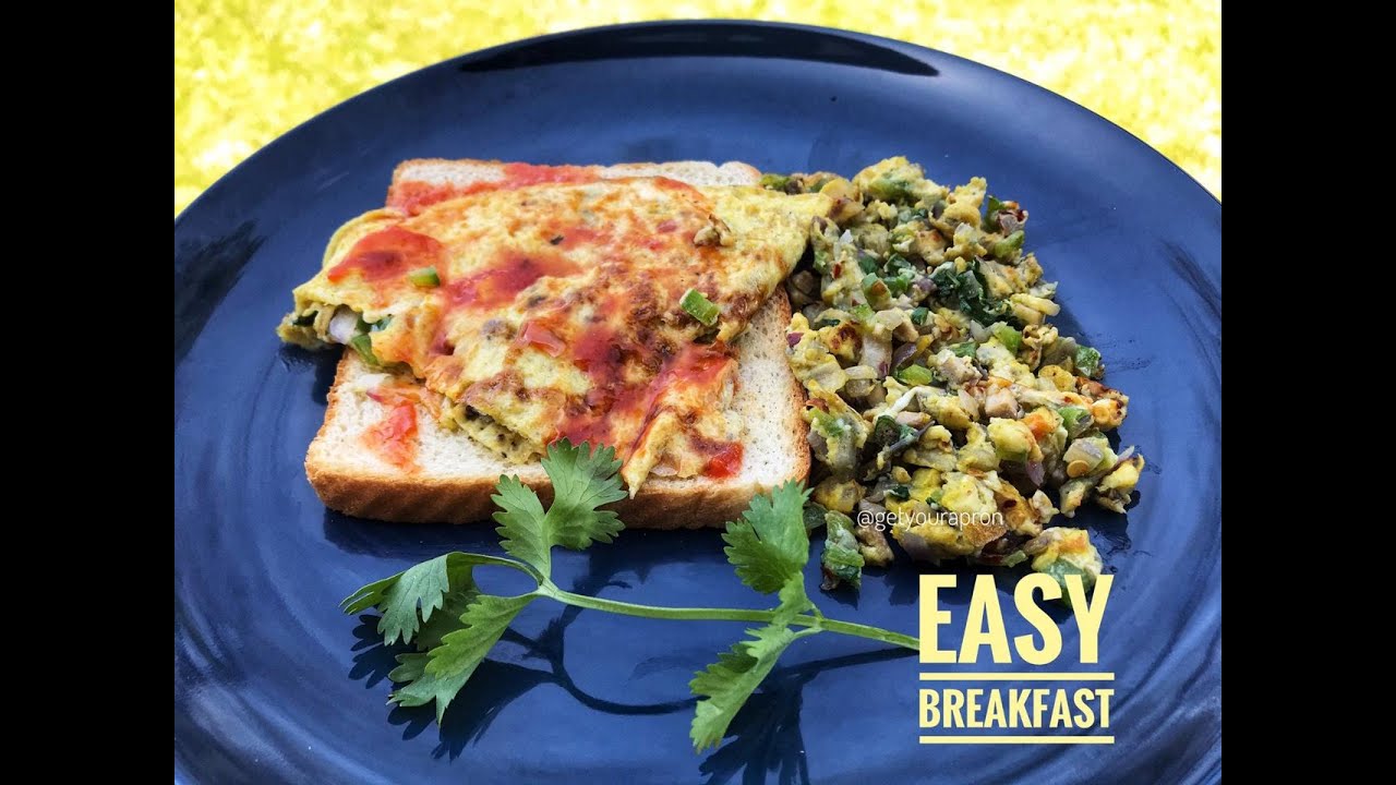 Easy & quick Egg Omelet & Scrambled Egg | Egg Breakfast Recipe | आमलेट ...