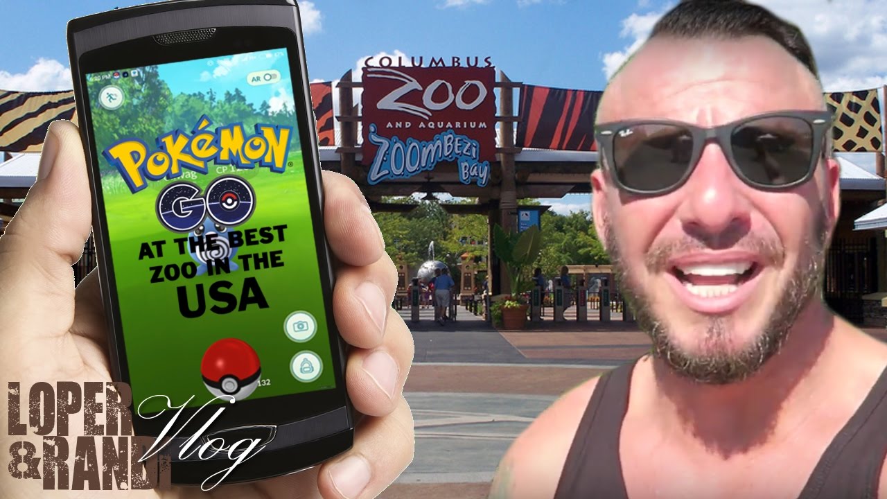 POKEMON GO AT THE BEST ZOO IN THE U S A!!!!! - YouTube
