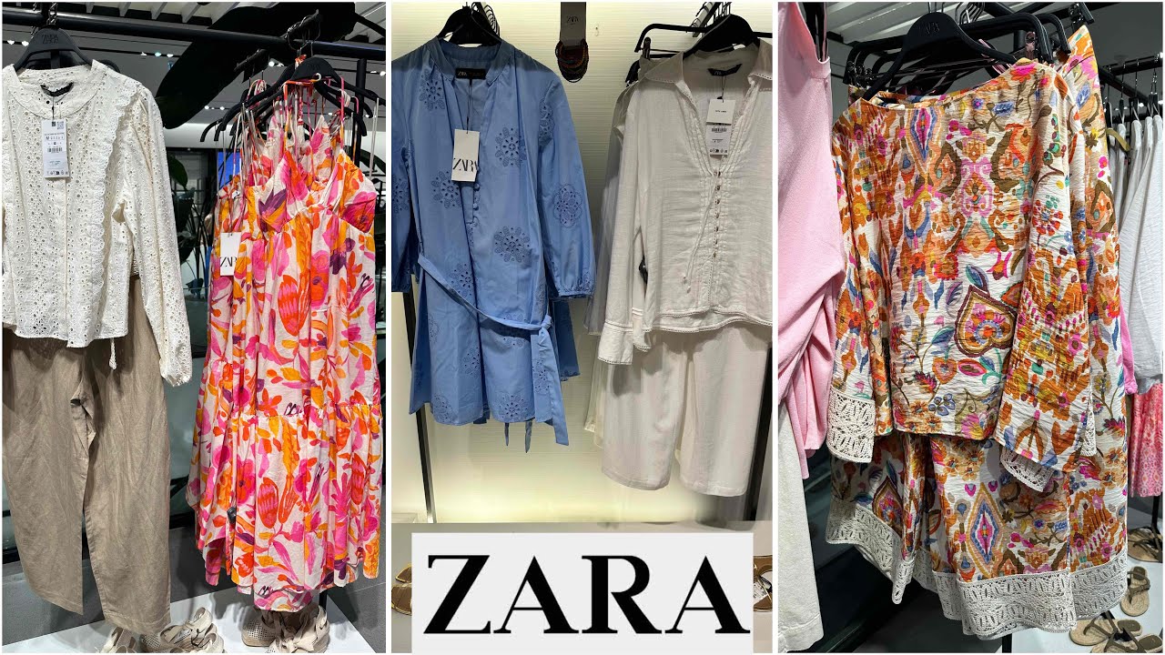 ZARA women’s new collection / June and 2024 - YouTube