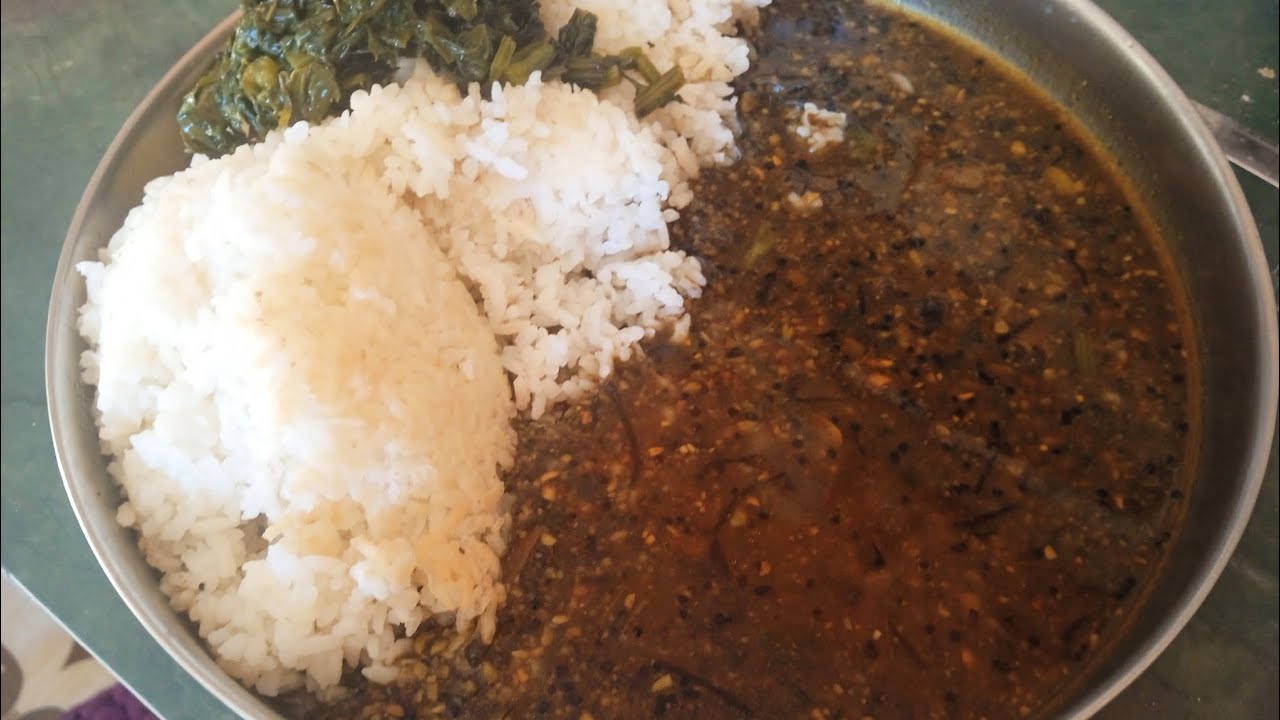 village life aur Kale Bhatt ka lajawab saag jai devbhumi uttrakhandi ...