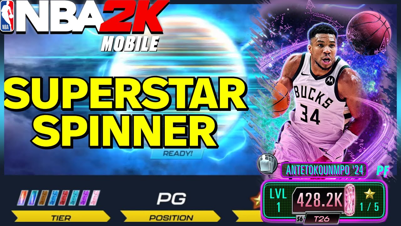 Insane NBA 2K Mobile Rose Quartz Superstar Spinner Pack Opening - YouTube