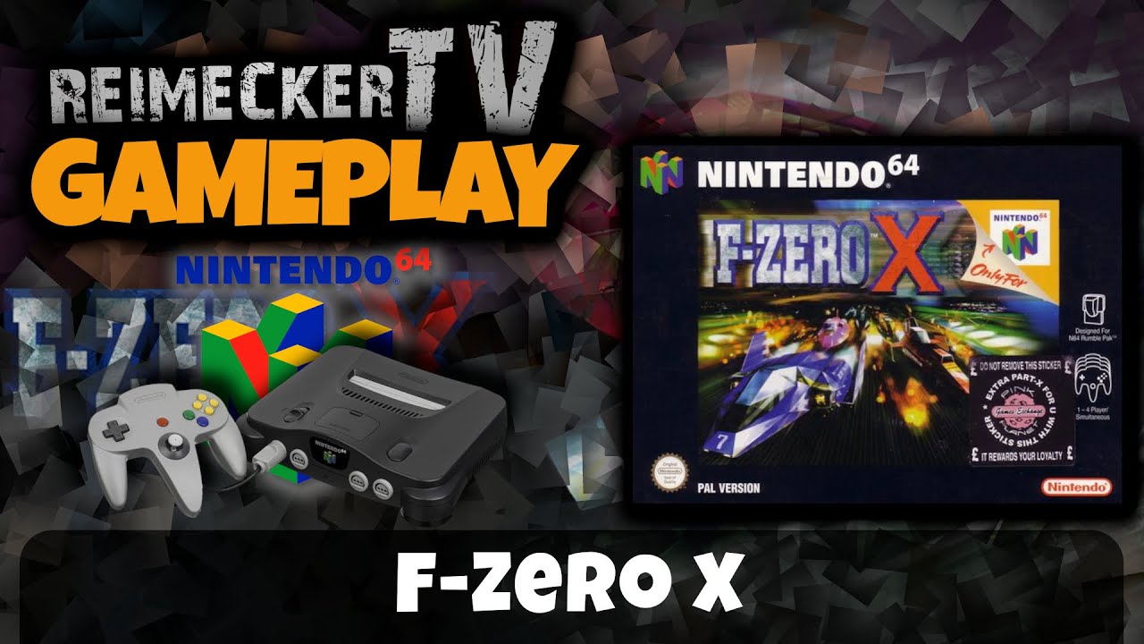 RTV - Gameplay : F-Zero X 64 (Nintendo 64) - YouTube