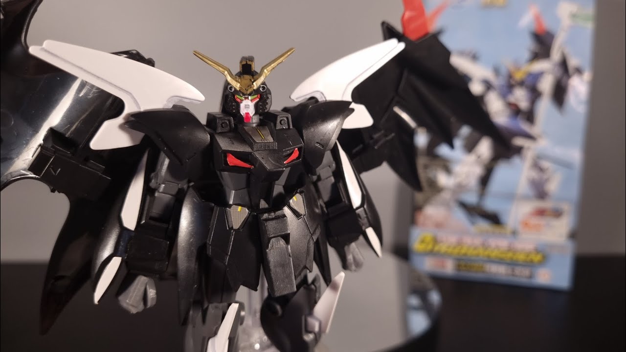 LAUGHABLY BAD! HG 6602 Deathscythe Hell Custom BOOTLEG Gundam Wing EW-1 ...