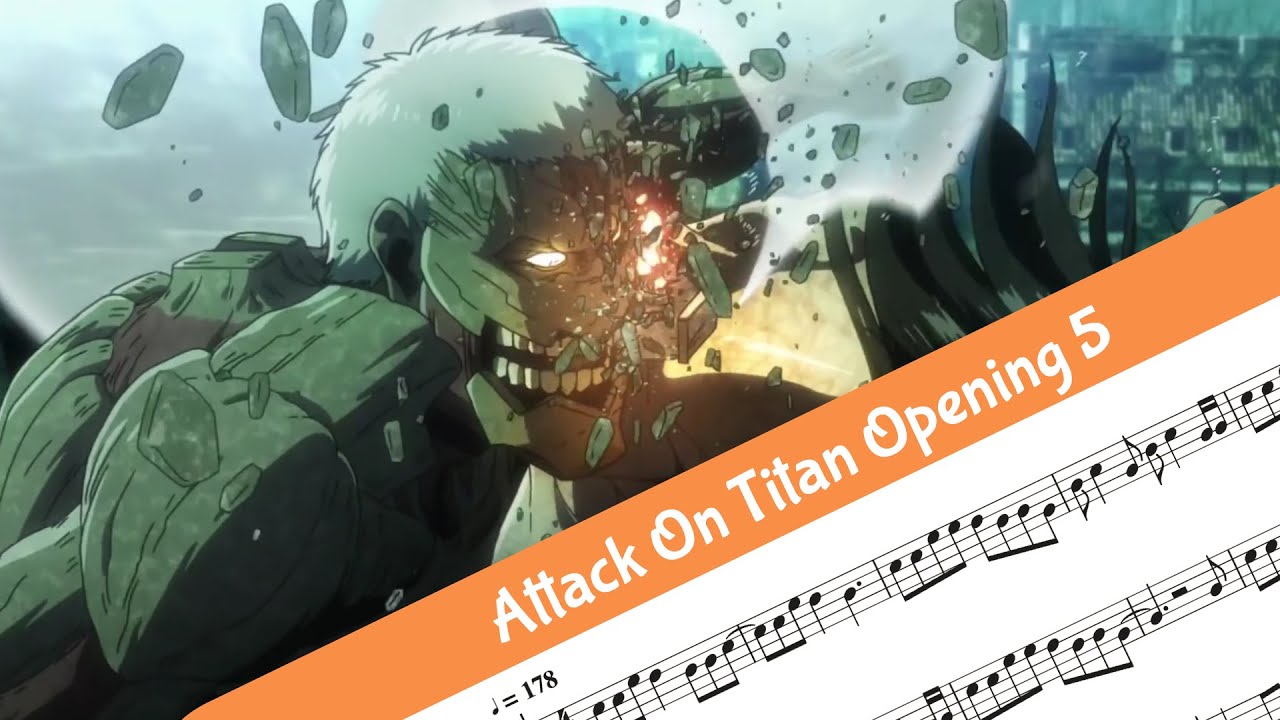 Attack on Titan Opening 5 (Flute) - YouTube