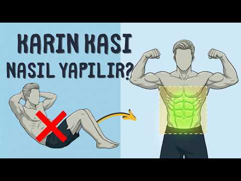 Karın Kasların için yapman Gereken 5 Hareket (Evde Antrenman)
