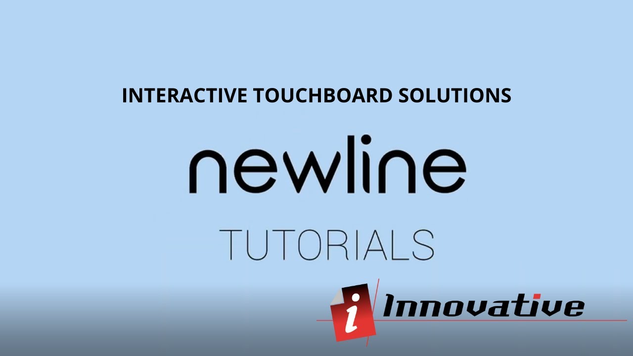 NEWLINE Interactive RS TRUTOUCH Touchboards full demo - YouTube