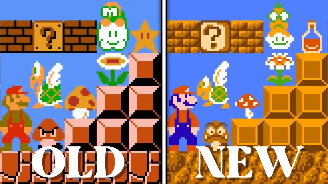 Super Mario Bros. 1 (NES) - Mario Bros. Untold (Arcade Style). ᴴᴰ - YouTube