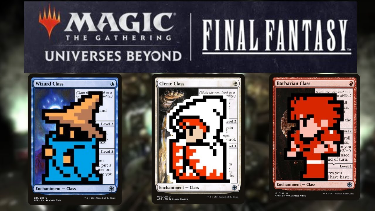 Final Fantasy UB CLASS returns - Magic the Gathering Final Fantasy ...