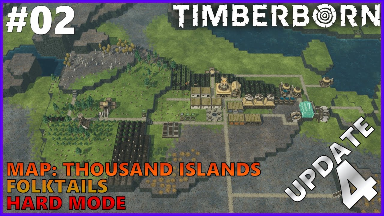 Timberborn - Finally managing to make everything green! - S8 E2 ...