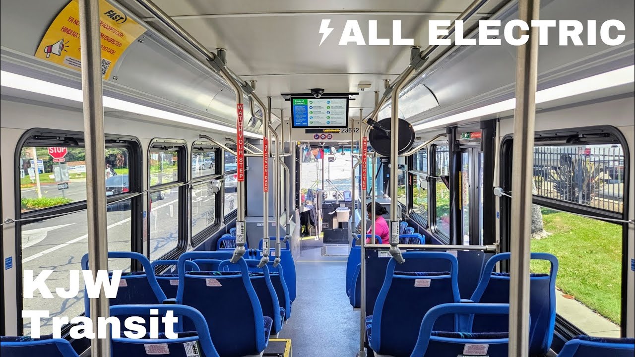 FAST Transit: NEW BUS⚡️GILLIG Plus EV 35' 23652 on Route 6 to Solano ...