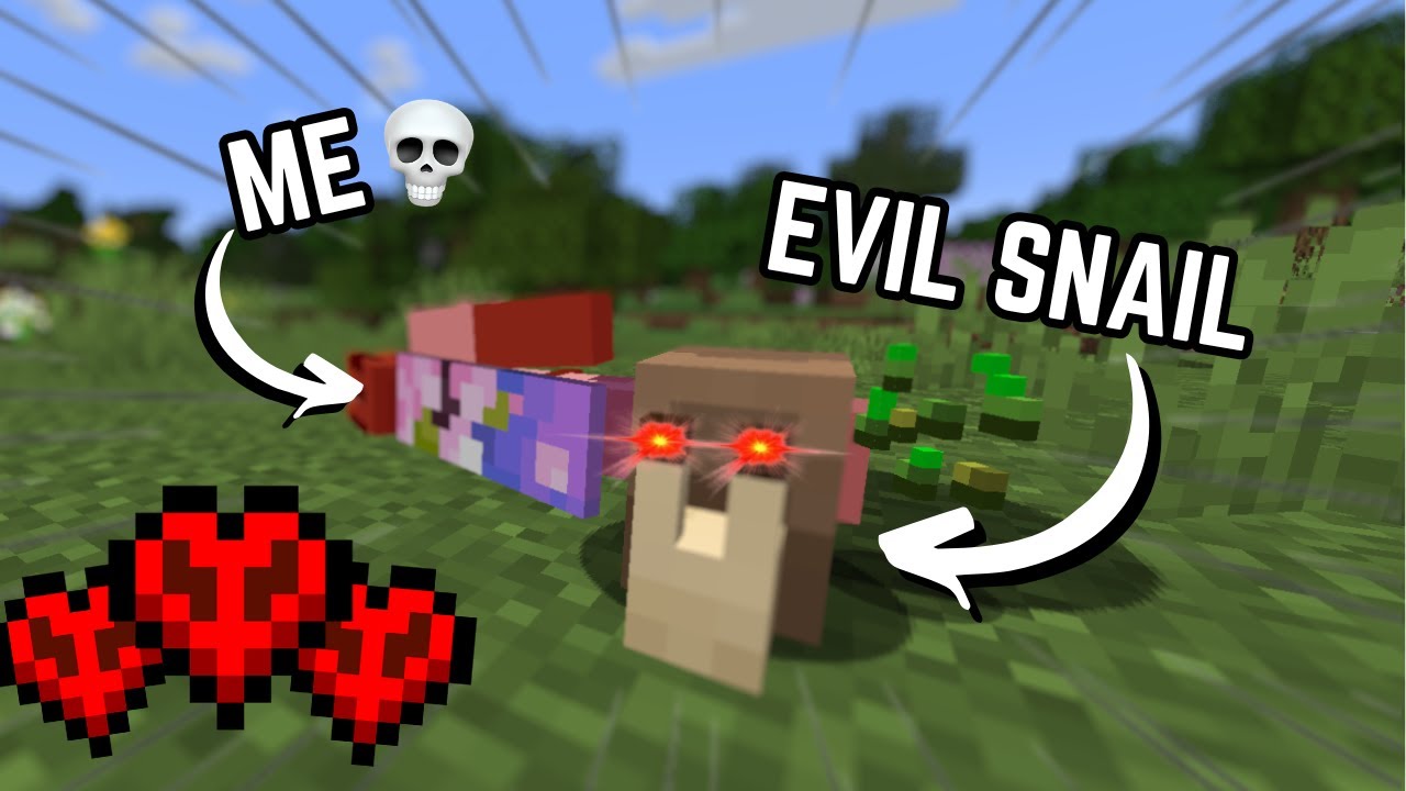 Minecraft Speedrunner Vs Immortal Snail - YouTube