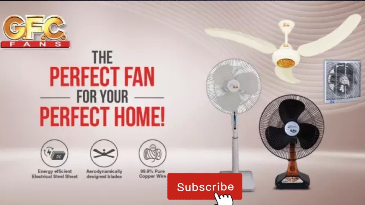 GFC fans | new models gfc celling fans | best energy saver fans prices ...