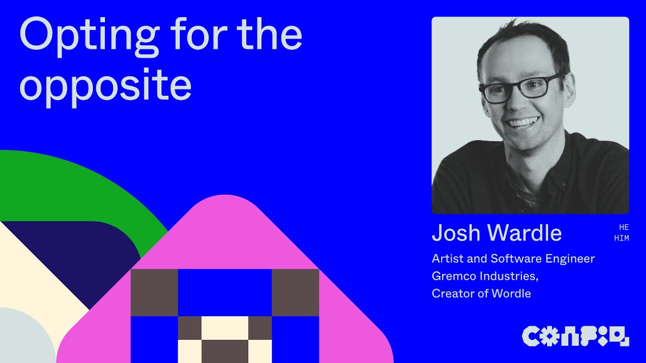 Config 2024: Opting for the opposite (Josh Wardle, Gremco Industries ...