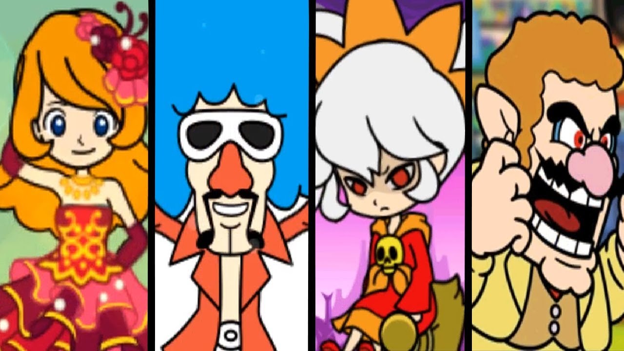 WarioWare Gold - ALL BOSS STAGES (Nintendo 3DS) - YouTube