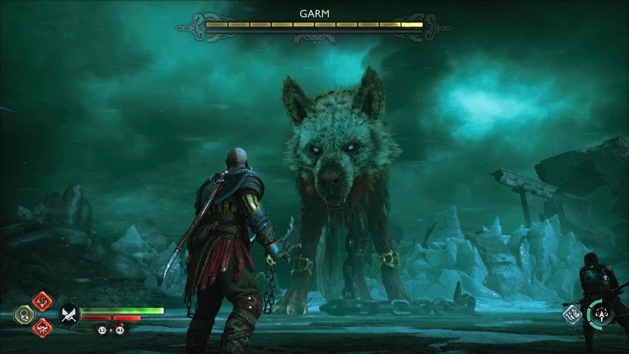 How Kratos kill Wolf Garm in Regnarok #godofwar#Regnarok 🪓🐺⚔️🎮 - YouTube