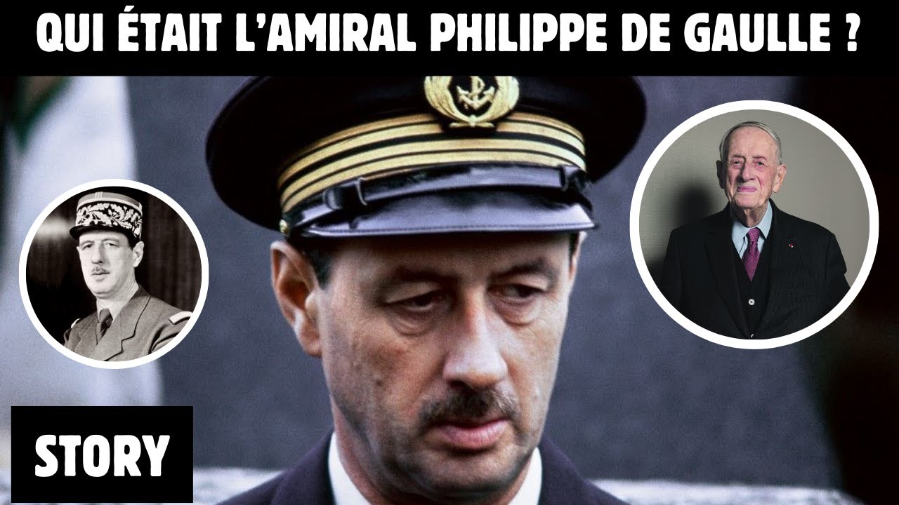QUI ÉTAIT L'AMIRAL PHILIPPE DE GAULLE ? - YouTube
