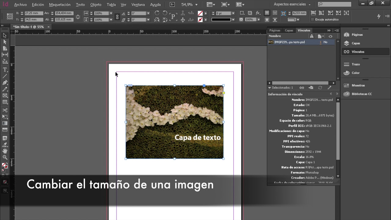Curso completo InDesign CC Tutorial Parte 7 - YouTube