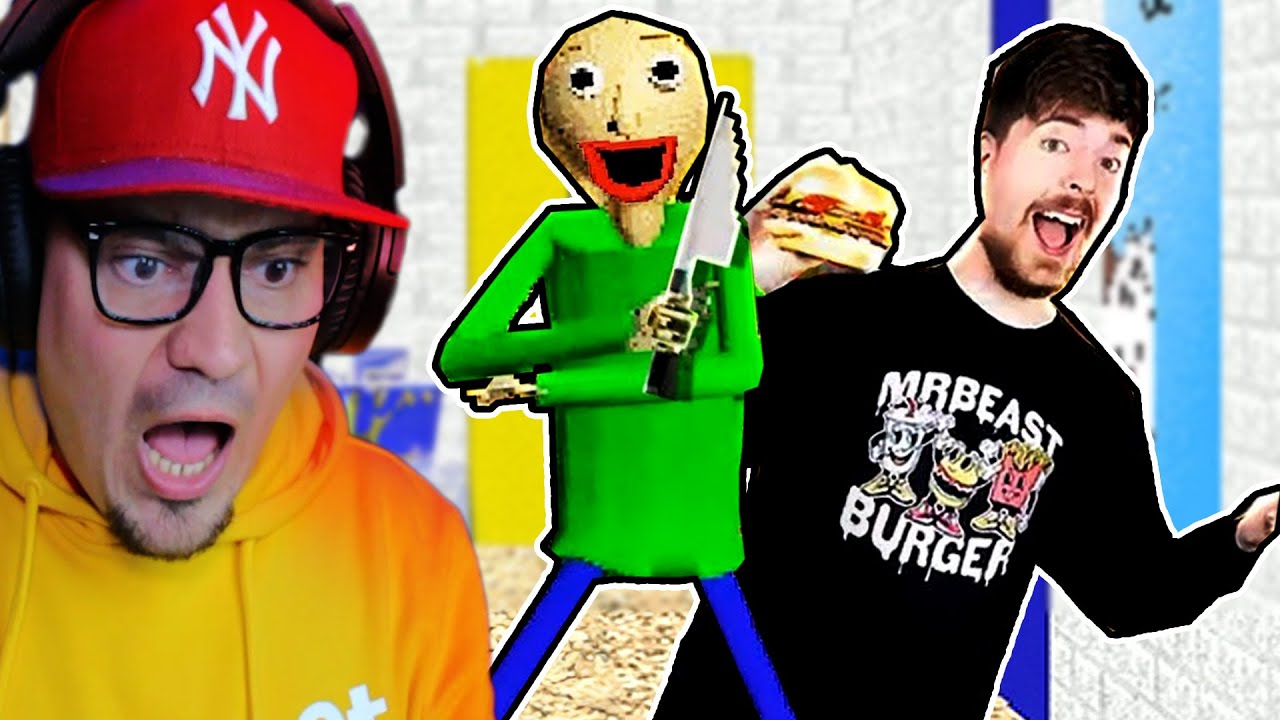 BALDI powrócił z NOŻEM i MR BEASTEM! 🏫 Raldiś Crackhouse / Baldi Na ...
