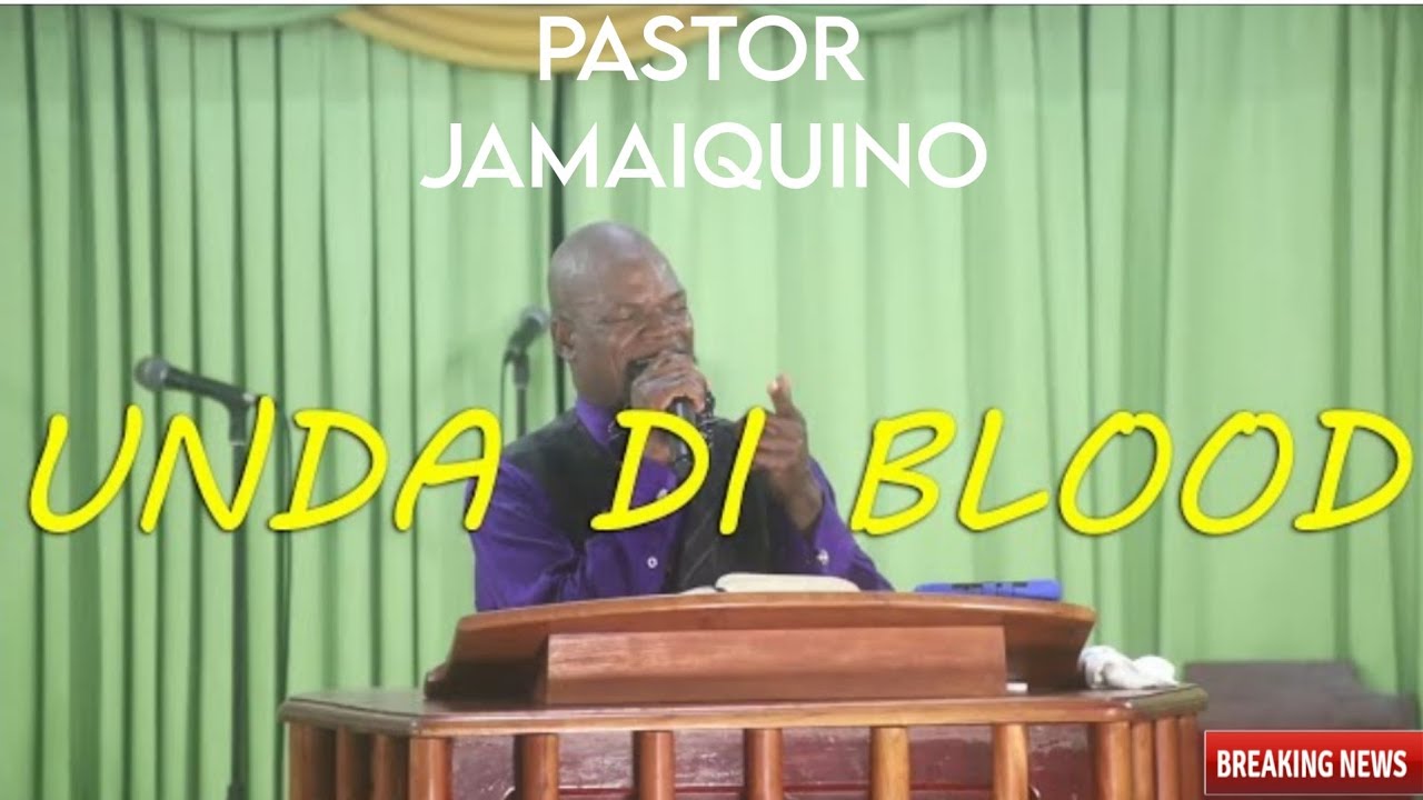 PASTOR DE JAMAICA cantando unda di blood ..Con mucho flow - YouTube