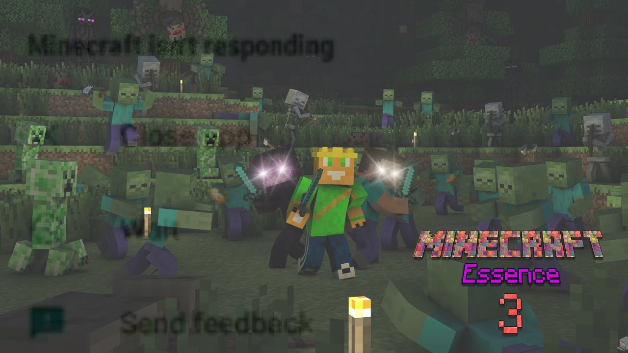 CRASHUJĄ mi GRĘ... w Minecraft Essence Sezon 3 - YouTube