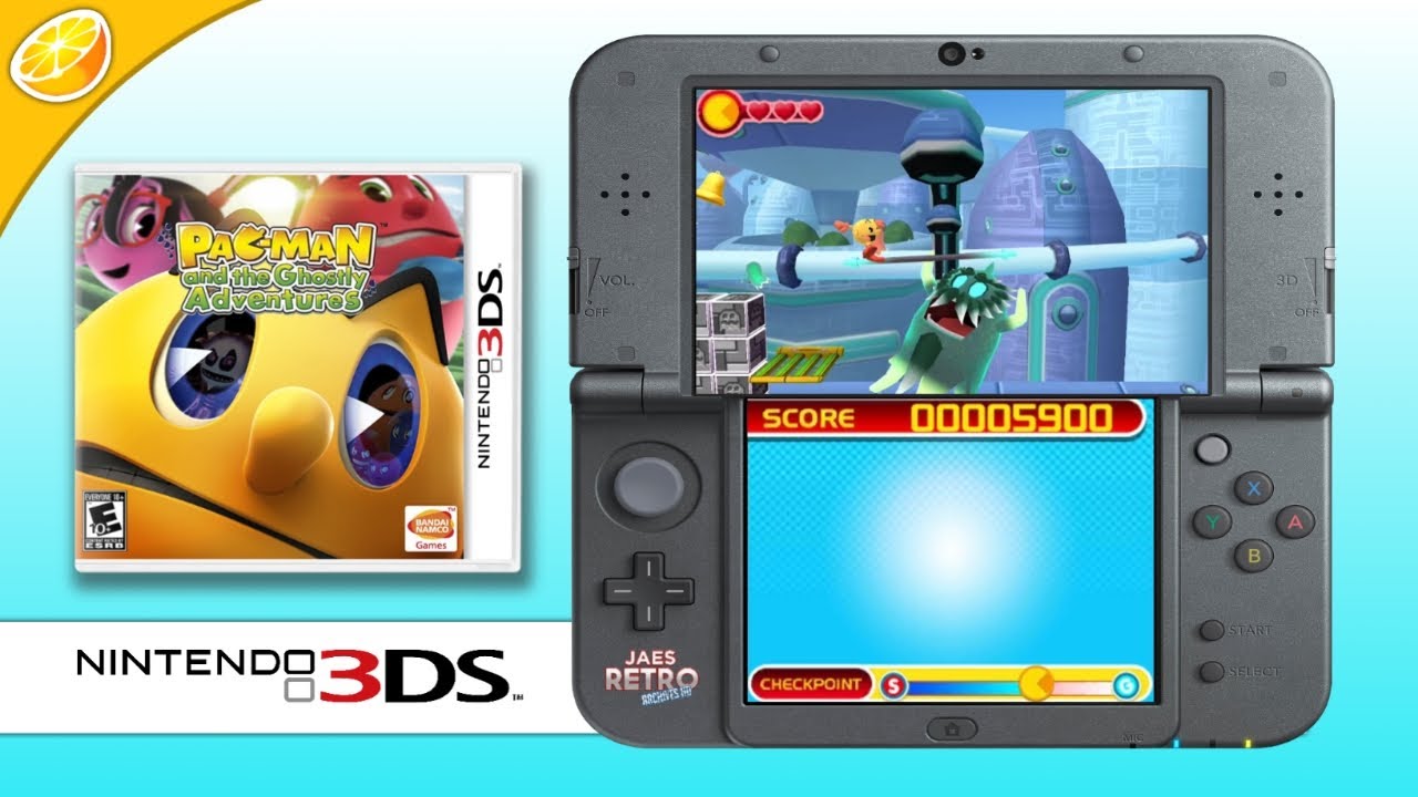 PAC-MAN AND THE GHOSTLY ADVENTURES | 60 FPS HD | NINTENDO 3DS GAMEPLAY ...