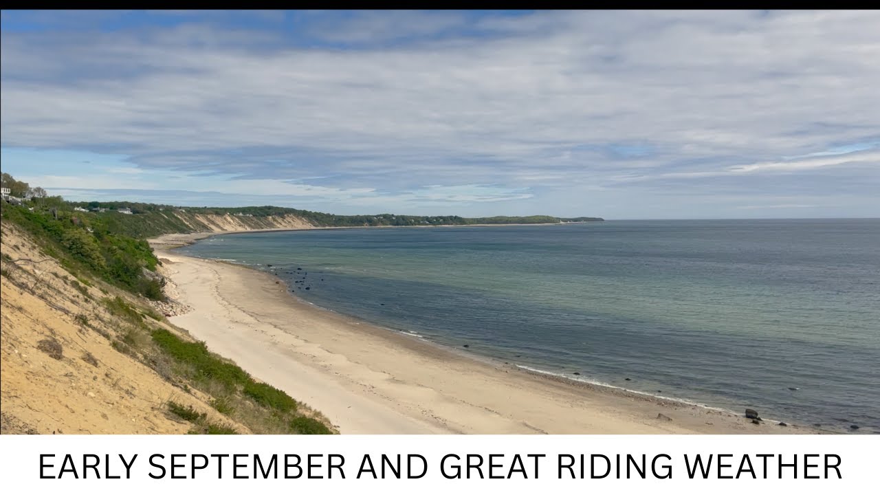 Great Riding Weather Early September on Cape Cod - YouTube