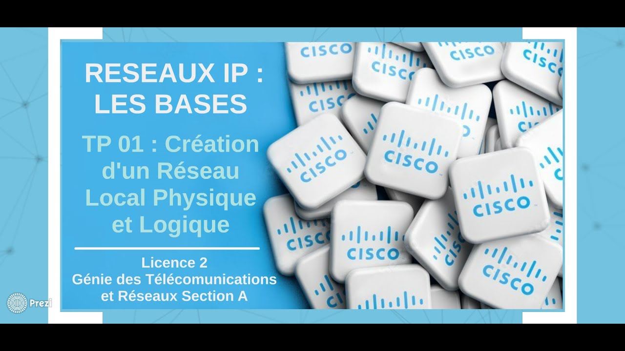 Réseaux IP : Les Bases 🌐 - TP 01 : Création d'un Réseau Local Physique ...