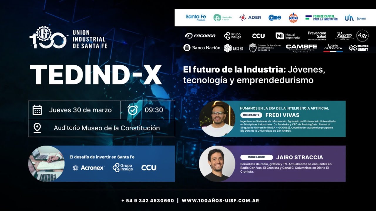 TEDIN-X - UISF 100 AÑOS - YouTube