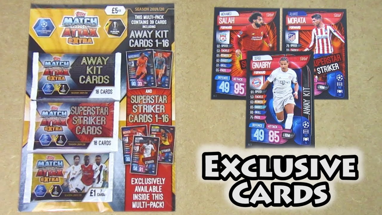 Match Attax Extra 2019/20 Super Set Multipack Opening | Exclusive Away ...