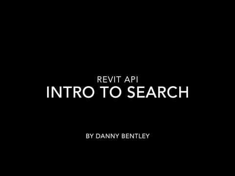 Revit API C# Introduction to Searching