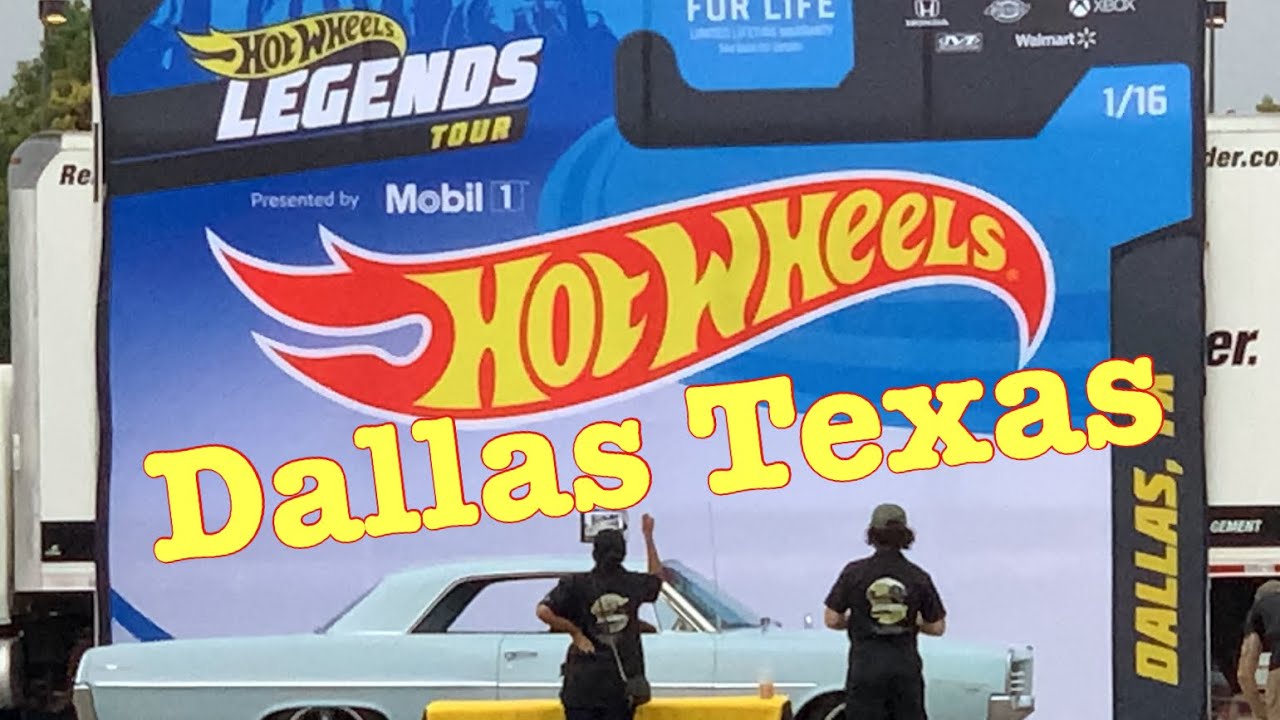 Hot Wheels Legends tour Dallas Texas 08/03/19 - YouTube