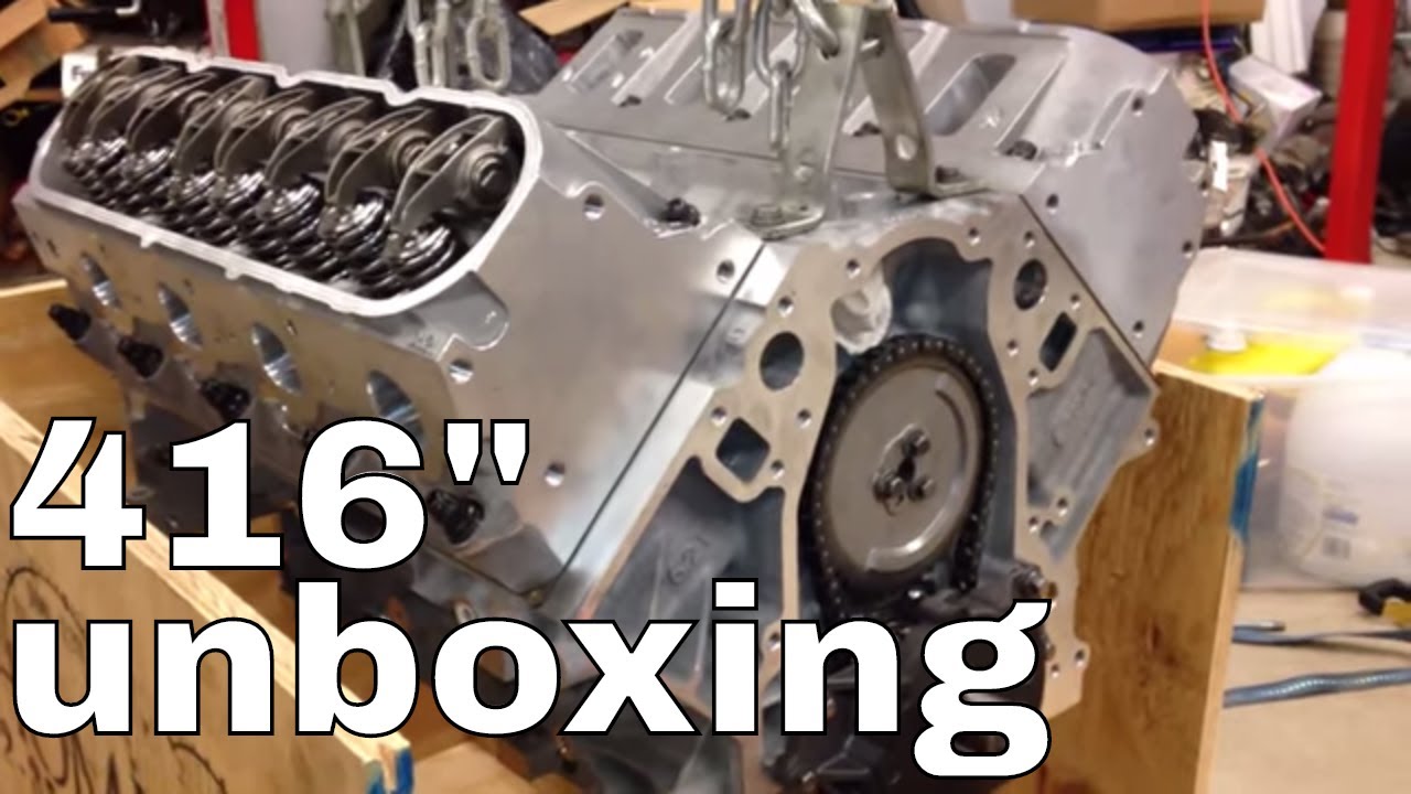 Thompson Motorsports 416 ls3 stroker uncrated - YouTube