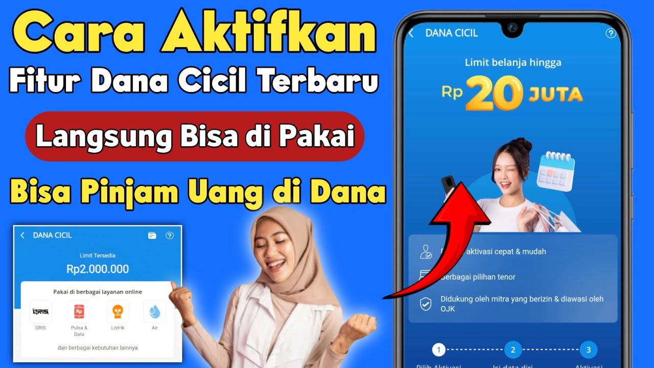 Cara Aktifkan Dana Cicil Supaya Bisa Pinjam Uang Di Dana Langsung Cair ...