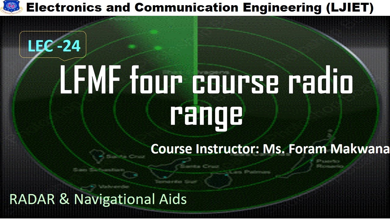 SEM 8 EC RNA SESSION 24 Radio range, LFMF four course radio range ...